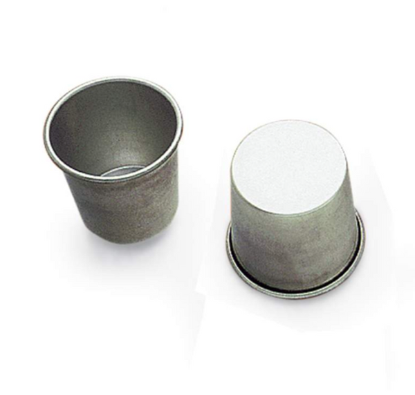 Gobel Rum Baba / Dariole Mold – 2.4" x 2.4" / 6 x 6 cm – Kitchen Niche