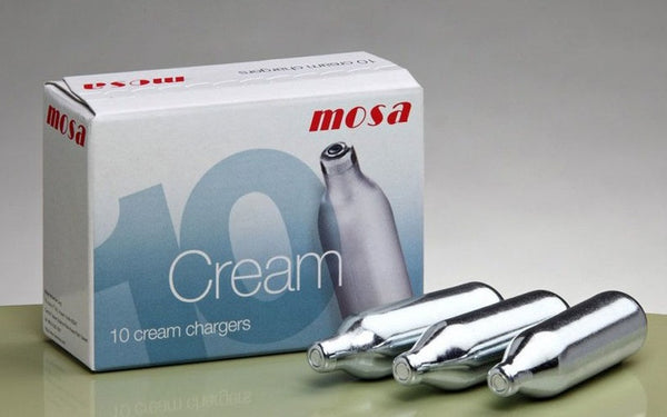 Mosa Cream Whipper Chargers N20 Box of 10 - KitchenNiche.ca