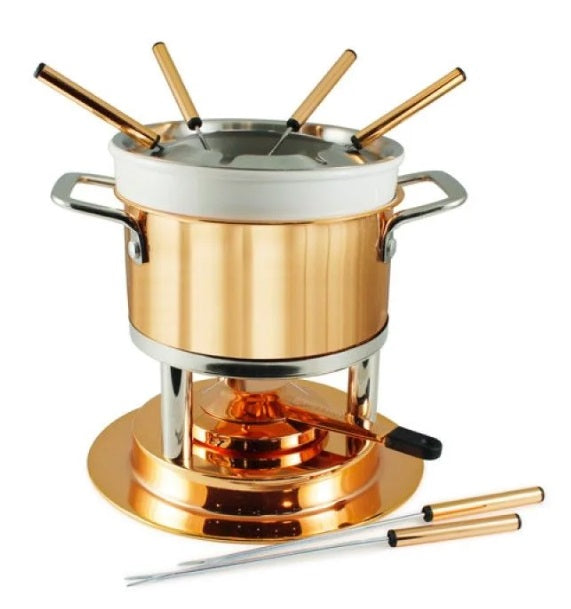 Swissmar Bern 3 in 1 Copper Fondue Set - KitchenNiche.ca